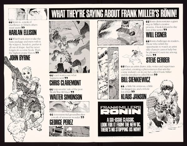 Ronin (1983 DC) Promotional Poster