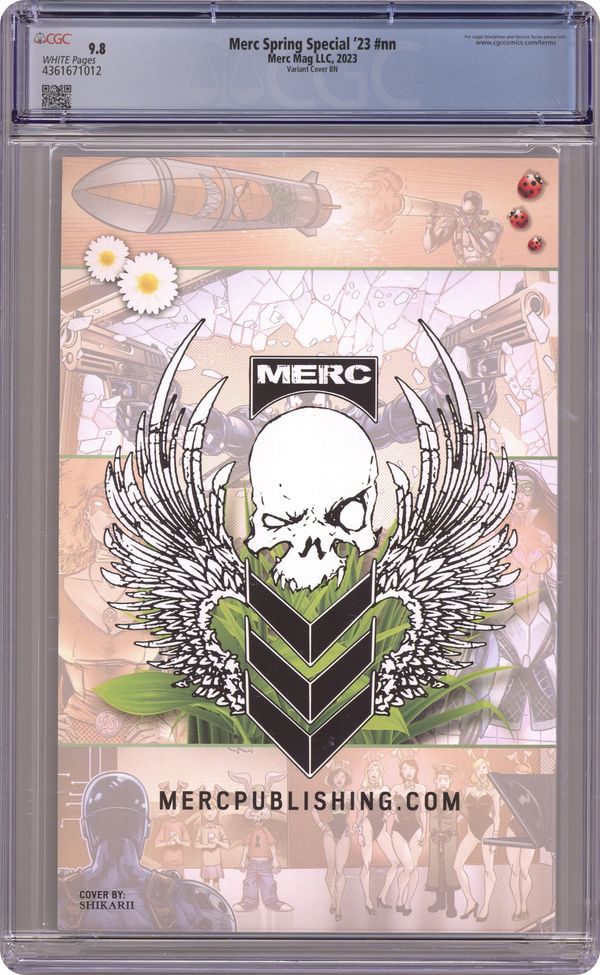 Merc Spring Special (2023 Merc Magazine) Kickstarter 1BN CGC 9.8