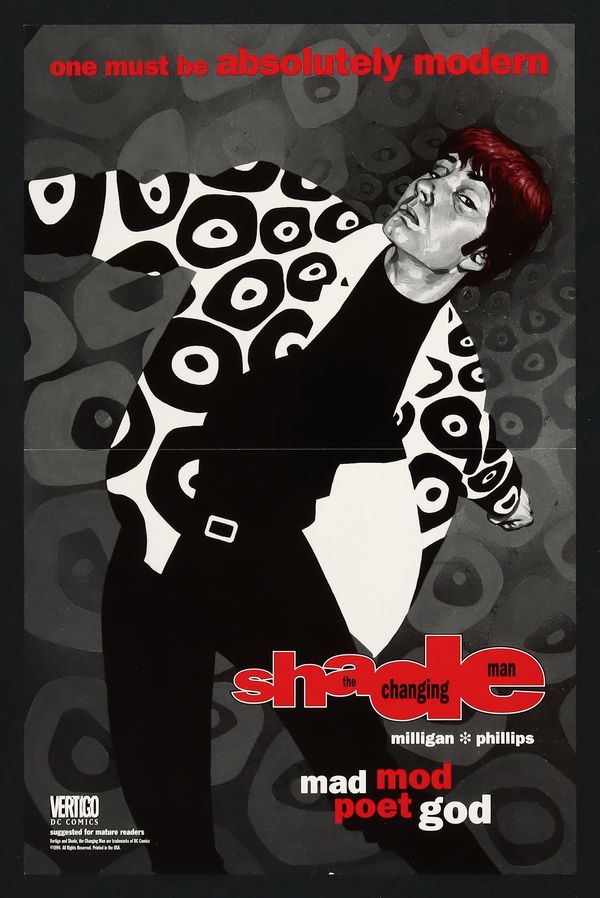Shade the Changing Man (DC/Vertigo) Promotional Poster