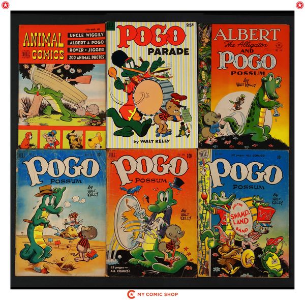Pogo Possum Lot of 6
