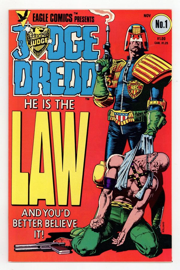 Judge Dredd (1983 Eagle/Quality) 1 VF 8.0