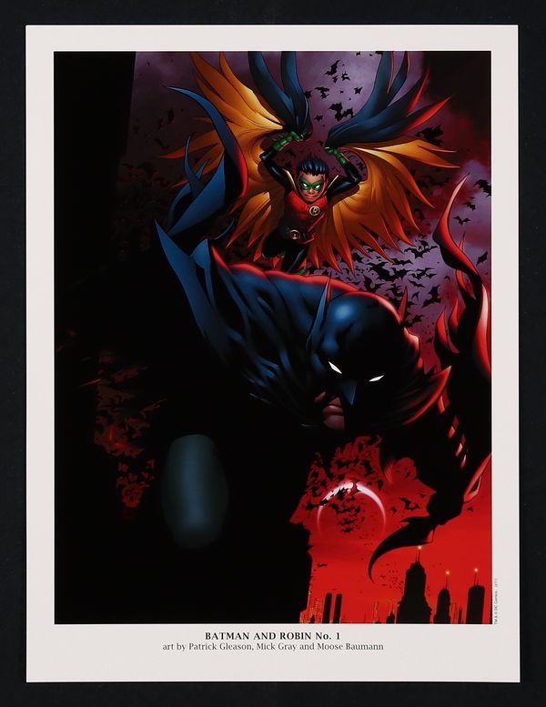 Batman and Robin #1 (2011) Cover Print by Patrick Gleason, Mick Gray ...