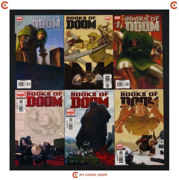 Books of Doom Lot of 6