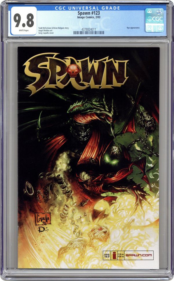Spawn (1992 Image) 123D CGC 9.8