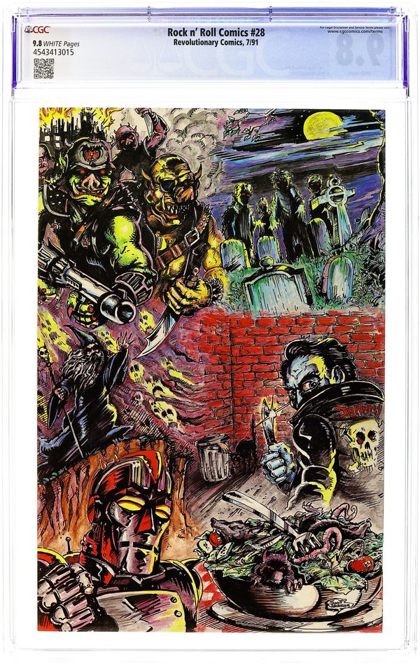 Rock N Roll Comics (1989 1st Printing) 28 CGC 9.8