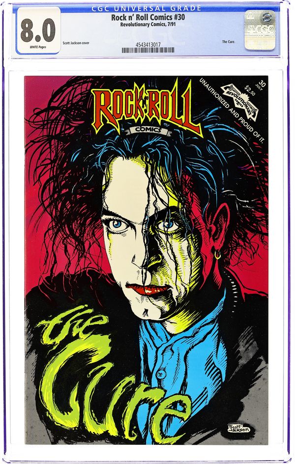 Rock N Roll Comics (1989 1st Printing) 30 CGC 8.0