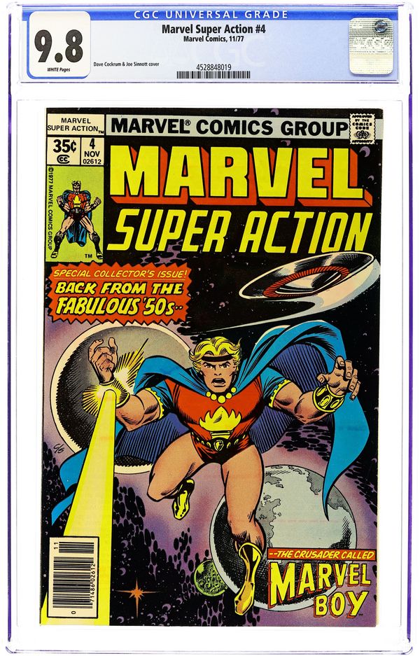 Marvel Super Action (1977) 4 CGC 9.8