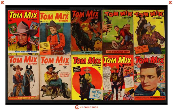 Tom Mix Western Lot of 10