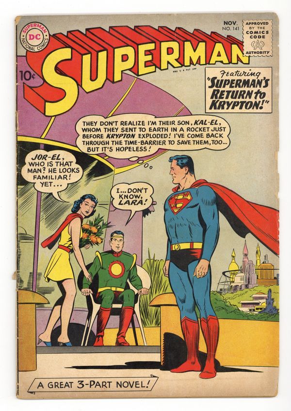 Superman (1939 1st Series) 141 GD+ 2.5
