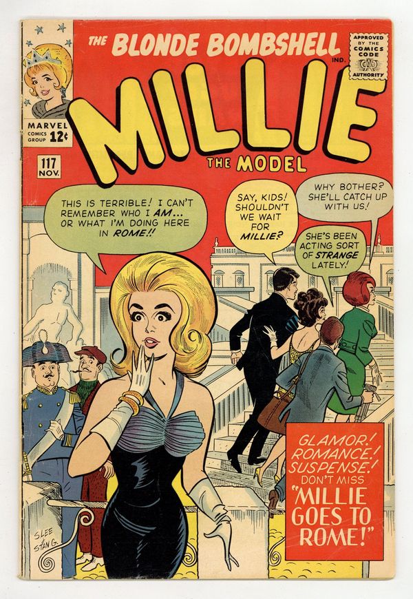 Millie the Model (1945 Marvel) 117 VG- 3.5