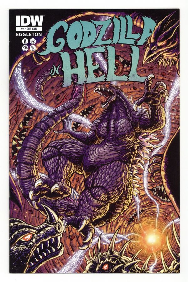 Godzilla in Hell (2015 IDW) 2SUB VF 8.0