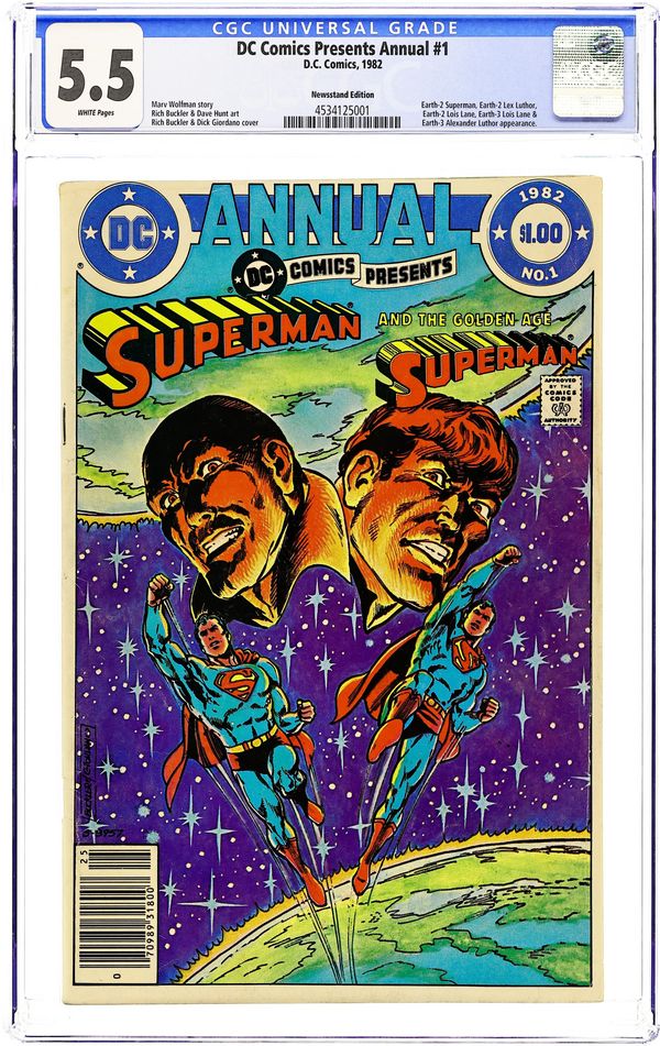 DC Comics Presents (1978 DC) Annual 1N CGC 5.5