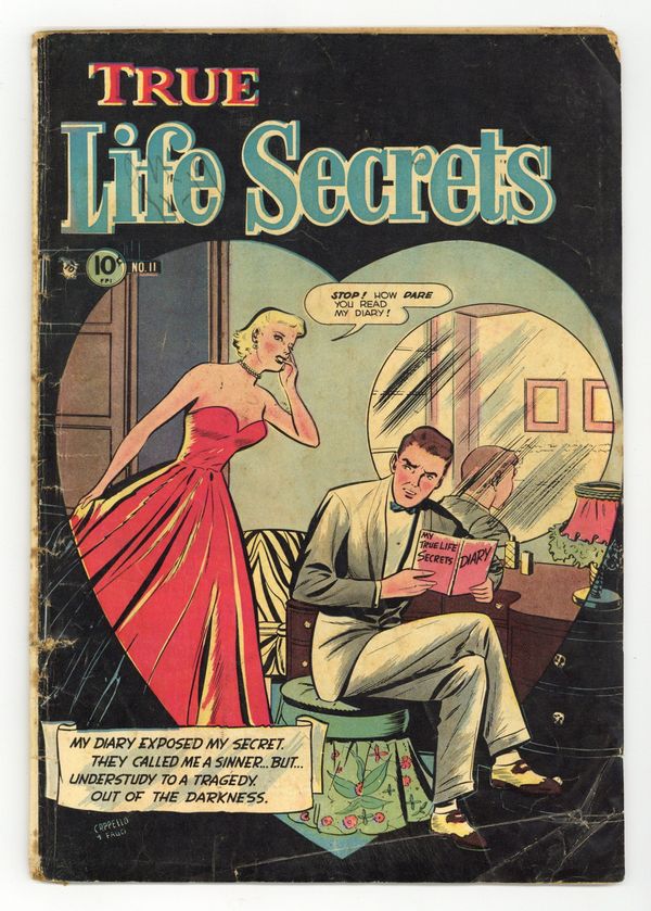 True Life Secrets (1951 Capitol Publications Inc.) 11 GD 2.0