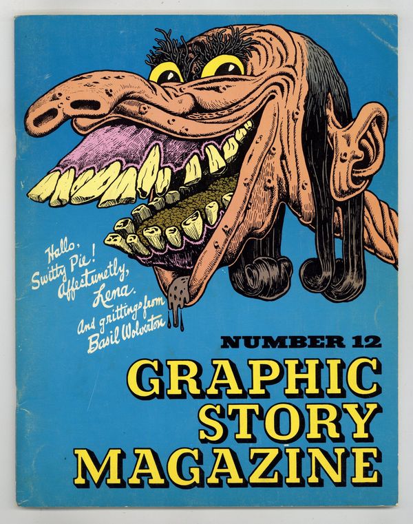 Graphic Story Magazine (1970) 12 VG 4.0