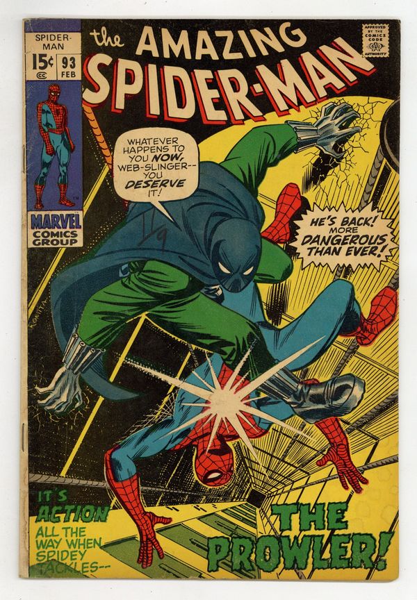 Amazing Spider-Man (1963 1st Series) 93 GD- 1.8