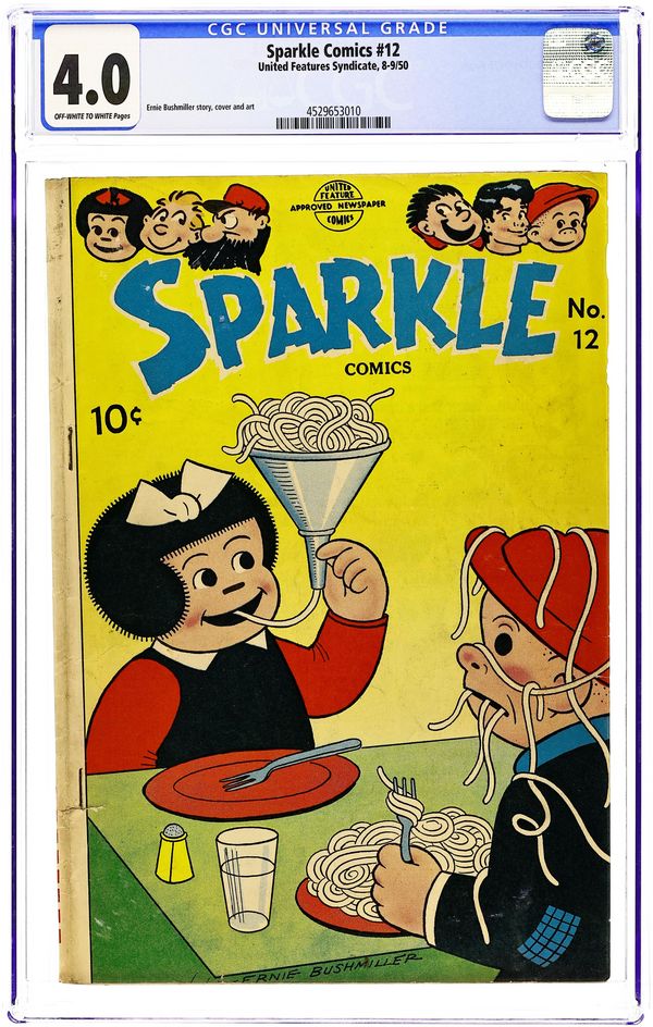 Sparkle Comics (1948) 12 CGC 4.0