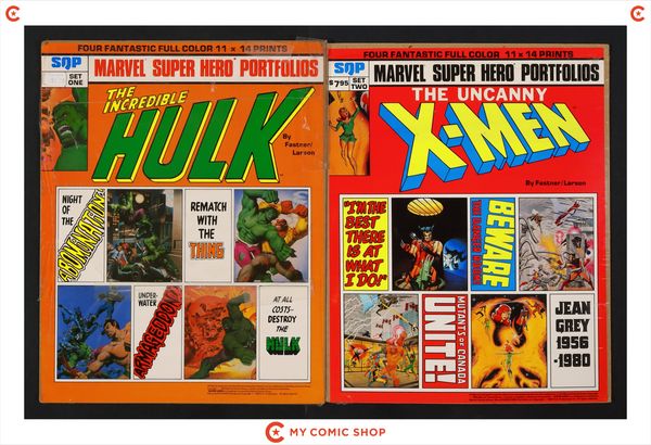 Marvel Super Hero Portfolios Lot of 2