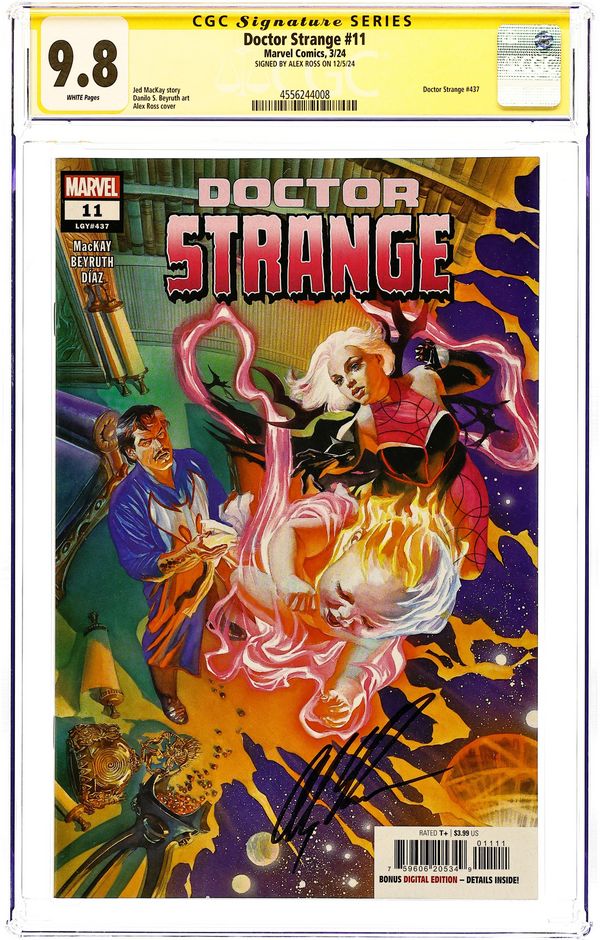 Doctor Strange (2023 Marvel) 11A CGC 9.8 SS Ross