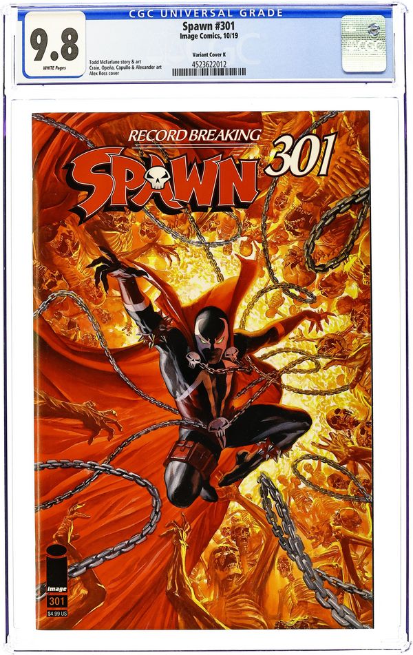 Spawn (1992 Image) 301K CGC 9.8