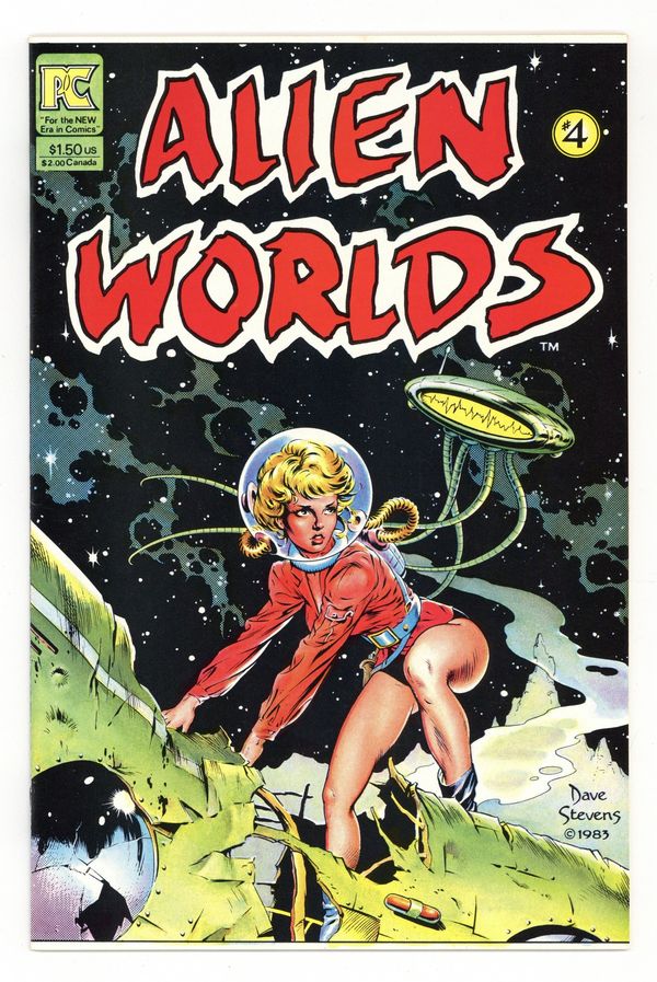 Alien Worlds (1982 1st Series) 4 FN/VF 7.0