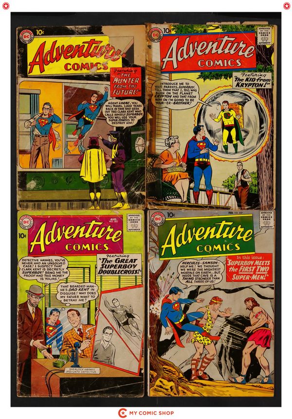 Adventure Comics lot of 4