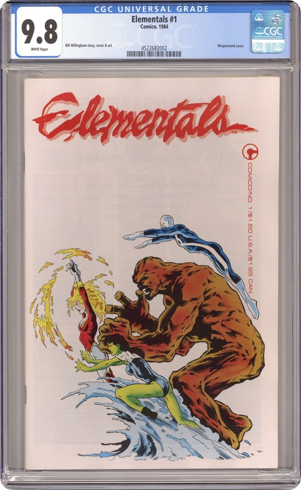 Elementals (1984 1st Series Comico) 1 CGC 9.8
