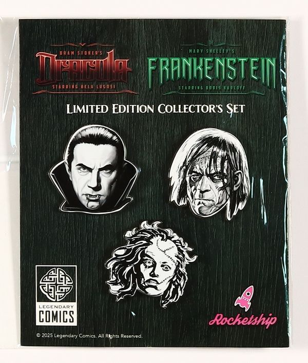 Frankenstein and Dracula Double Bill Deluxe Casket Box Set (2025 ...