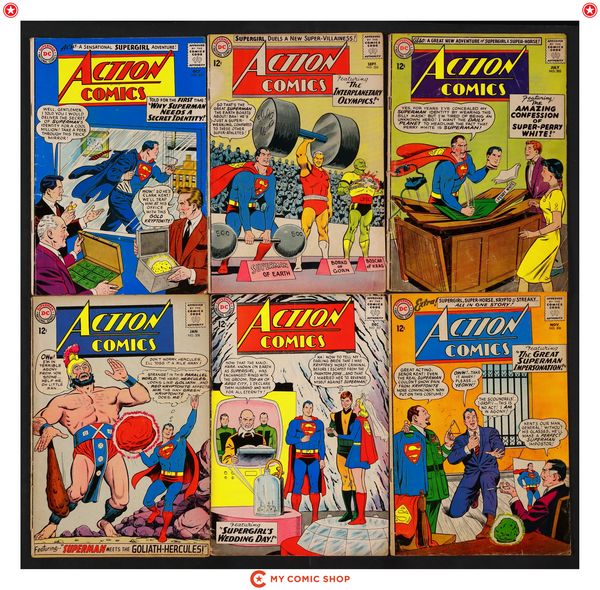 Action Comics Lot of 6