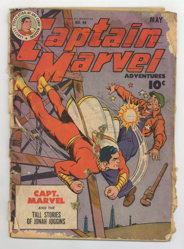 Captain Marvel Adventures (1941-1953 Fawcett) 46 PR 0.5