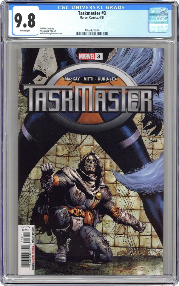 Taskmaster (2020 Marvel) 3A CGC 9.8