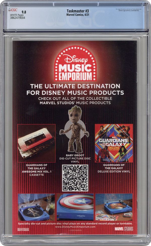 Taskmaster (2020 Marvel) 3A CGC 9.8