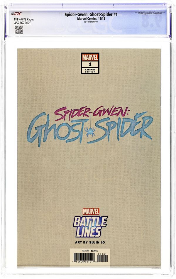 Spider-Gwen Ghost Spider (2018) 1D CGC 9.8