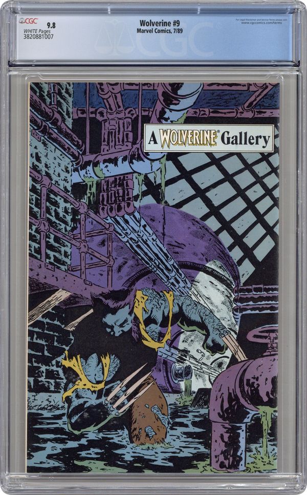 Wolverine (1988 1st Series) 9D CGC 9.8