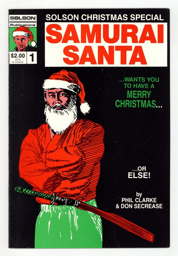 Solson Christmas Special featuring Samurai Santa (1986 Solson) 1 FN 6.0