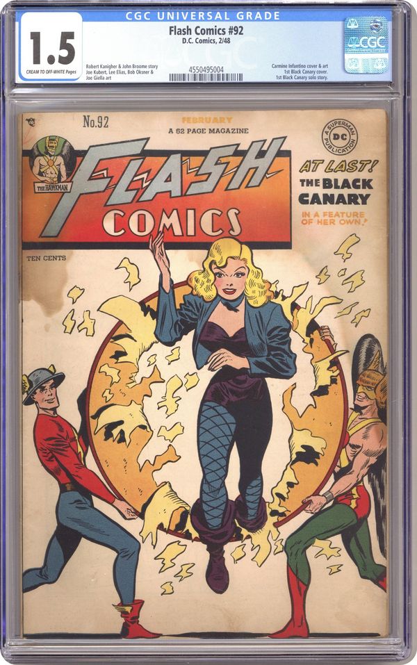 Flash Comics (1940 DC) 92 CGC 1.5