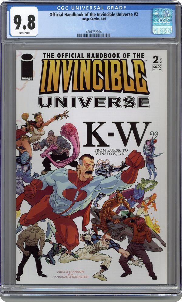 Official Handbook of the Invincible Universe (2006 Image) 2 CGC 9.8