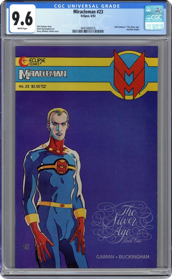Miracleman (1985) 23 CGC 9.6 | Barnebys