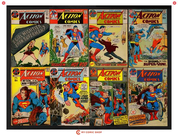 Action Comics Lot of 8