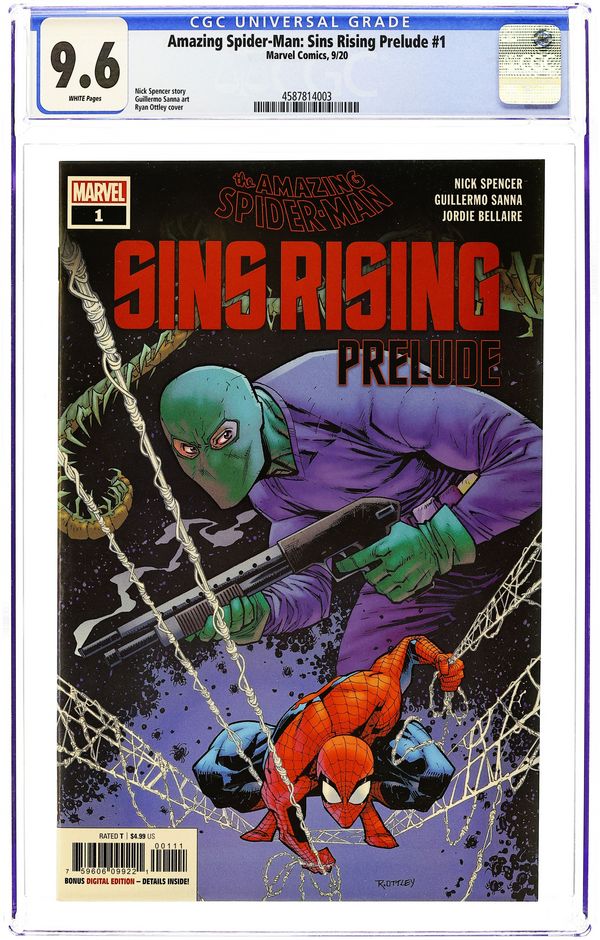 Amazing Spider-Man Sins Rising Prelude (2020 Marvel) comic books