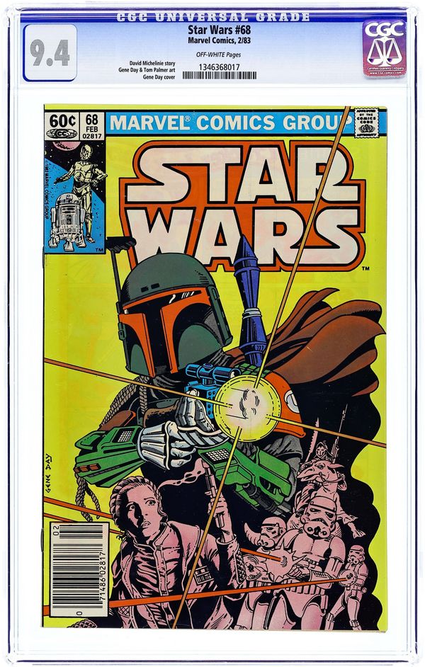 Star Wars (1977 Marvel) 68N CGC 9.4