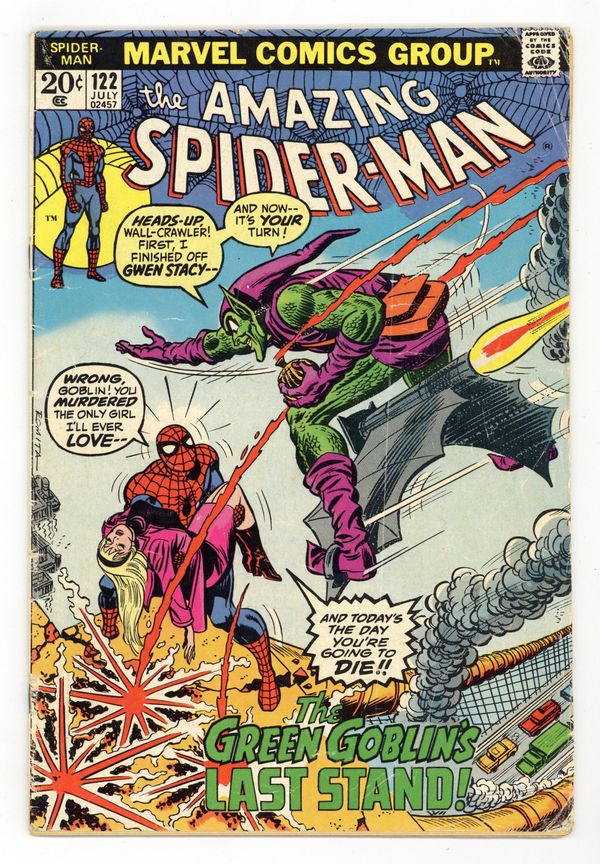 Amazing Spider-Man (1963 1st Series) 122 GD/VG 3.0