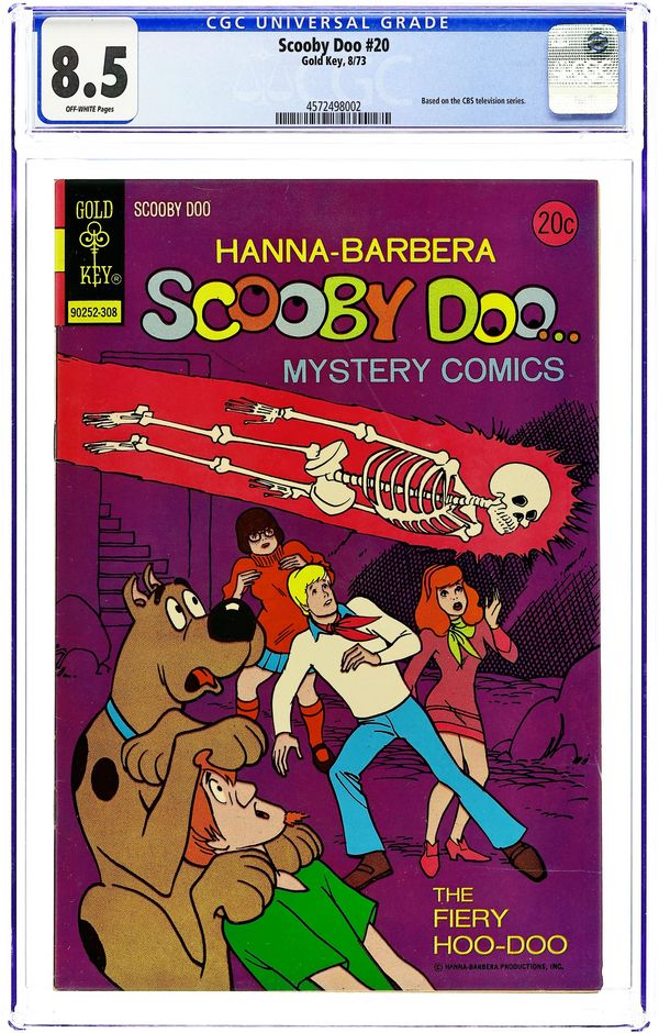 Scooby Doo (1970 Gold Key) 20 CGC 8.5