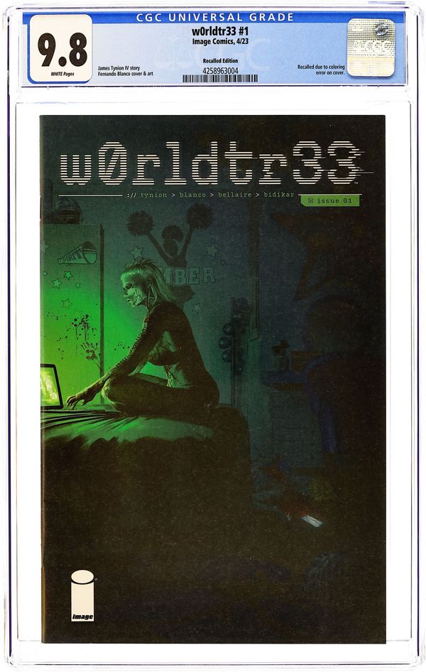 W0rldtr33 (2023 Image) 1A.ERROR CGC 9.8