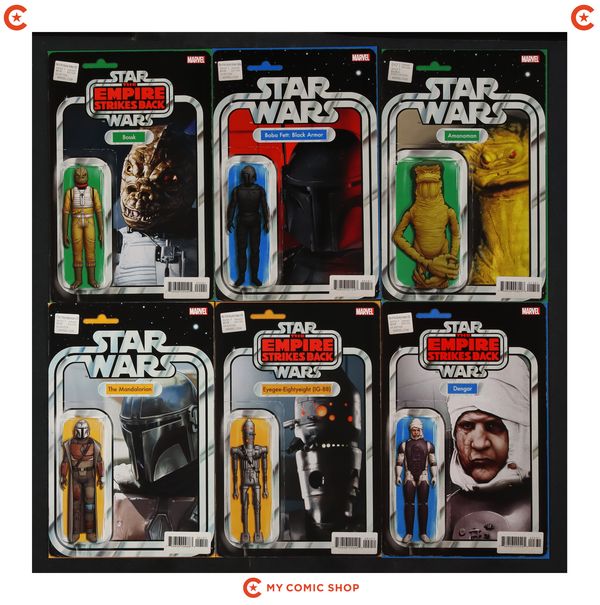 Star Wars Action Figure Covers Lot of 6