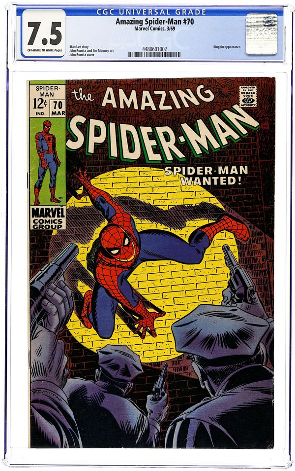 Amazing Spider-Man (1963 1st Series) 70 CGC 7.5