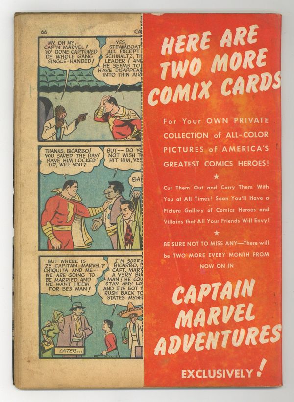 Captain Marvel Adventures (1941-1953 Fawcett) 16 FR 1.0