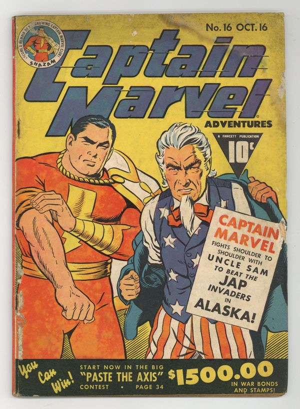 Captain Marvel Adventures (1941-1953 Fawcett) 16 FR 1.0