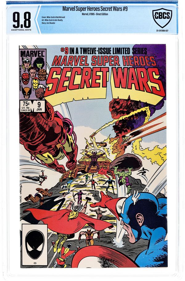 Marvel Super Heroes Secret Wars (1984) 9D CBCS 9.8