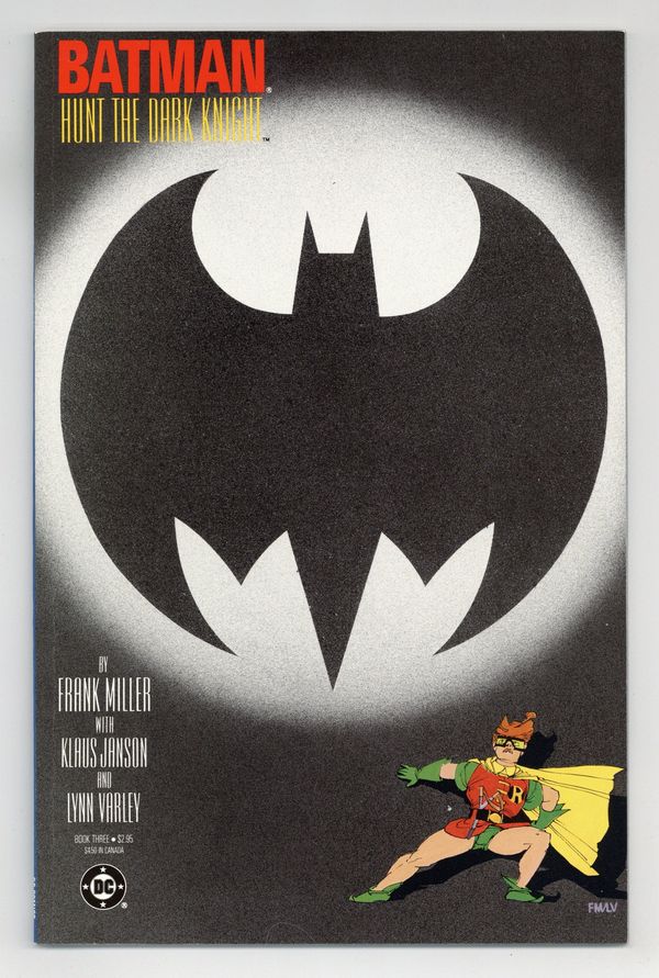 Batman The Dark Knight Returns (1986) 3-1ST VF 8.0