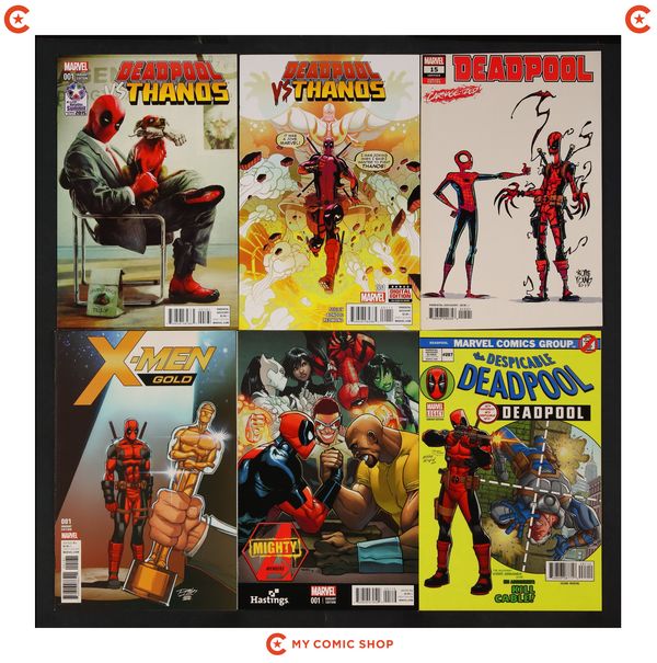 Deadpool Variant Covers Lot of 6